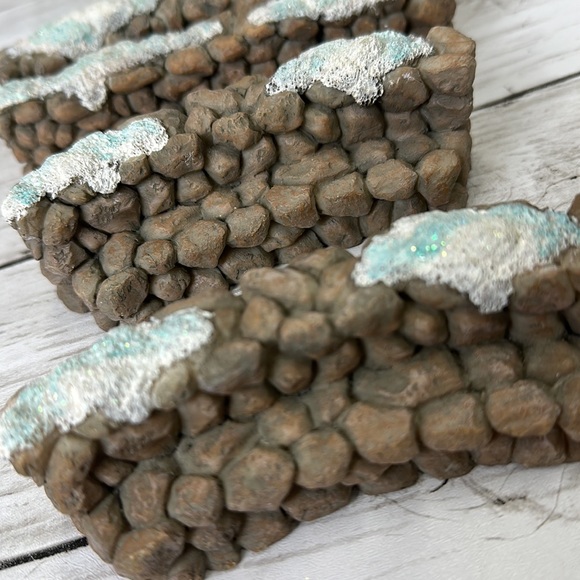 Department 56 | Holiday | Department 56 Christmas Village Flocked Stone ...